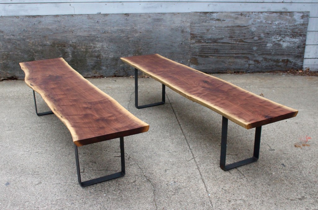 Live Edge Benches – Design Trifecta – Henry Leggett M.A