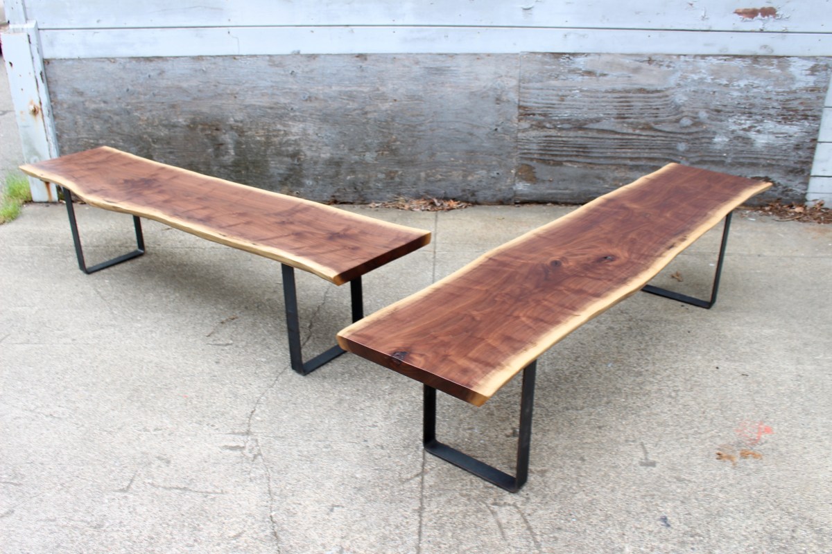 Live Edge Benches – Design Trifecta – Henry Leggett M.A