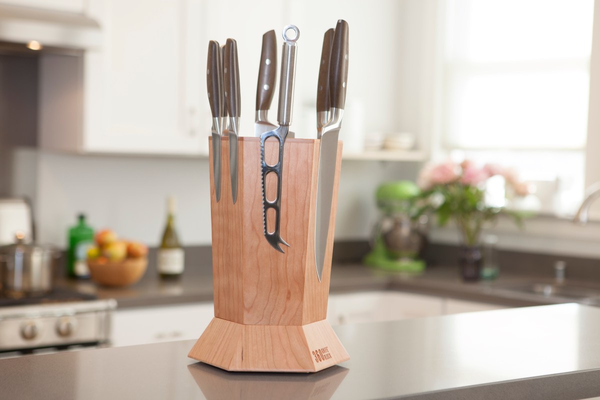 360 Knife Block – Design Trifecta – Henry Leggett M.A